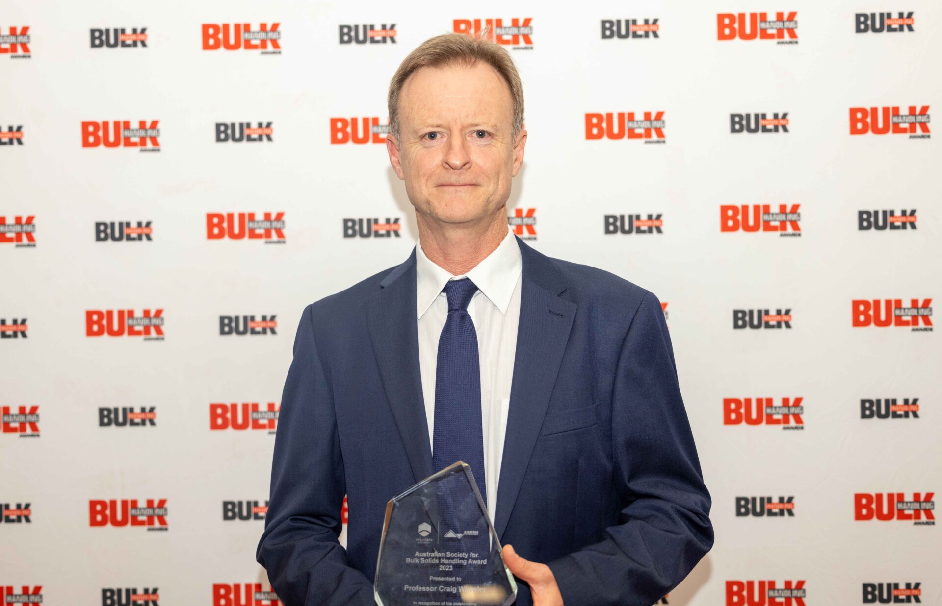 Australian Society for Bulk Solids Handling Award - TUNRA Bulk Solids